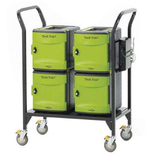 Tech Tub2 Modular Cart - Holds 24 Devices | Schools In