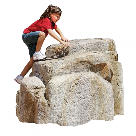 NatureROCKS Small Granite Climbing Boulder | Schools In