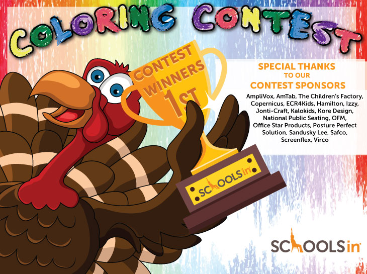 It's Turkey Coloring Time